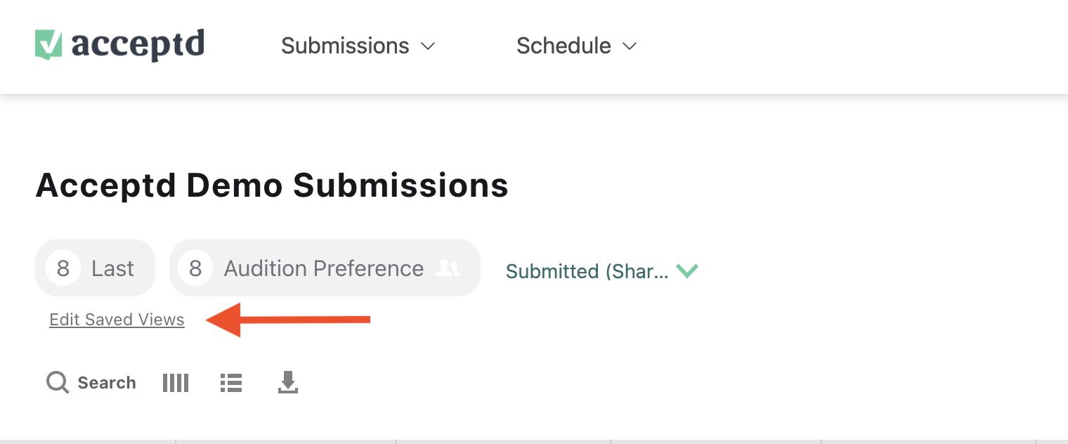 How Do I Adjust My Columns And Save My Table View Reviewers Acceptd Guides And Tutorials
