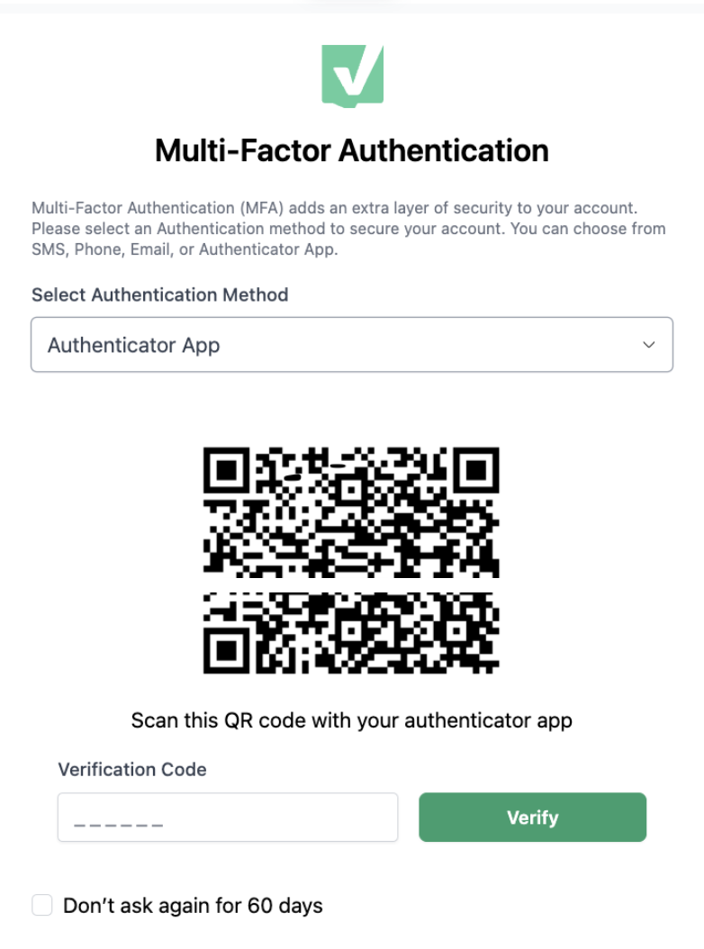 What are my authentication (MFA) options? – Acceptd Guides & Tutorials