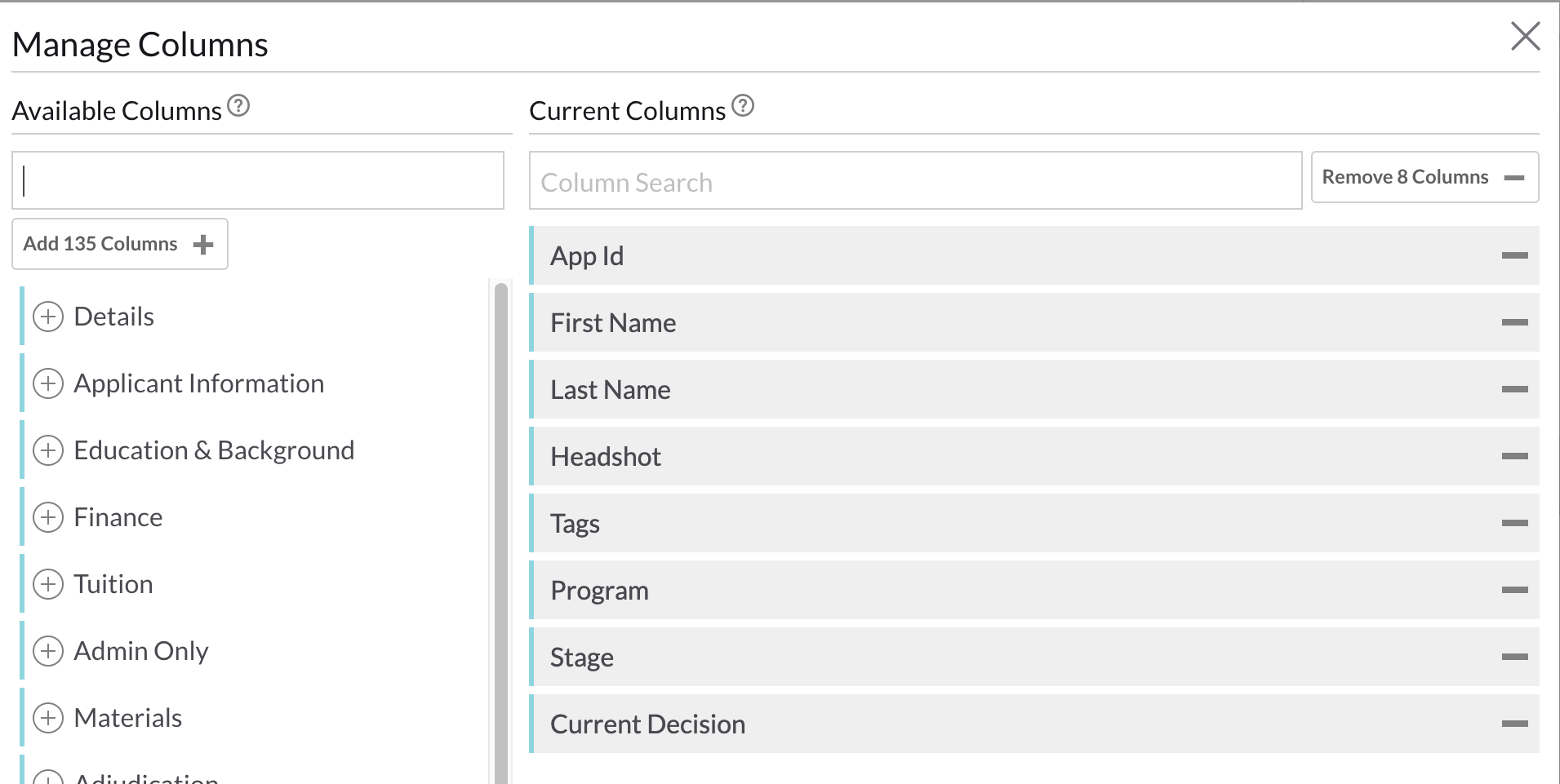 How Do I Adjust My Columns And Save My Table View Reviewers Acceptd Guides And Tutorials